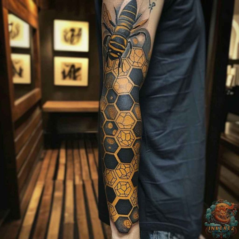 Unveiling the Sweet Symbolism of Honeycomb Tattoos: From Ancient Traditions to Modern Meanings ...