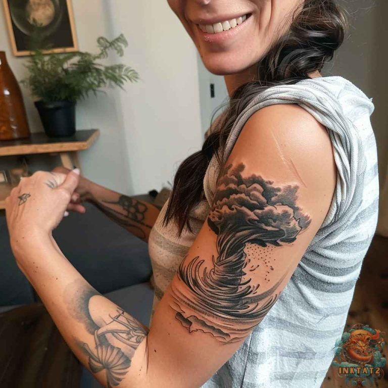 Unleashing the Power of Nature: Exploring the Meaning Behind Tornado Tattoos: 109 Designs ...