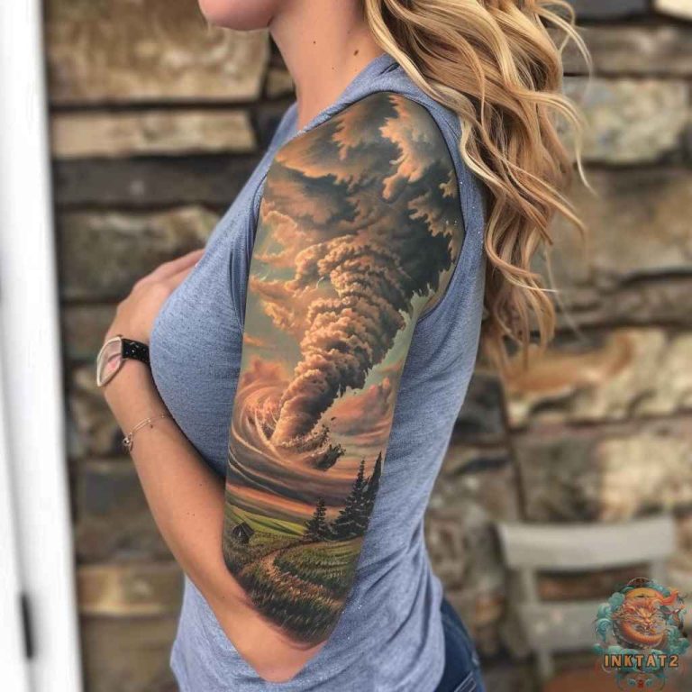 Unleashing the Power of Nature: Exploring the Meaning Behind Tornado Tattoos: 109 Designs ...