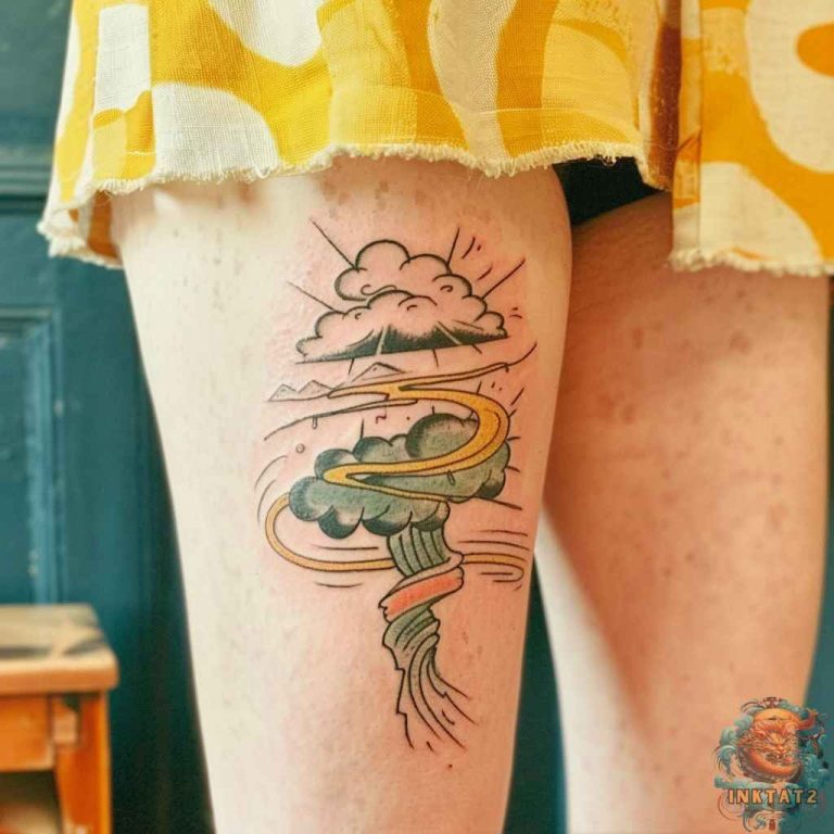 Unleashing the Power of Nature: Exploring the Meaning Behind Tornado Tattoos: 109 Designs ...