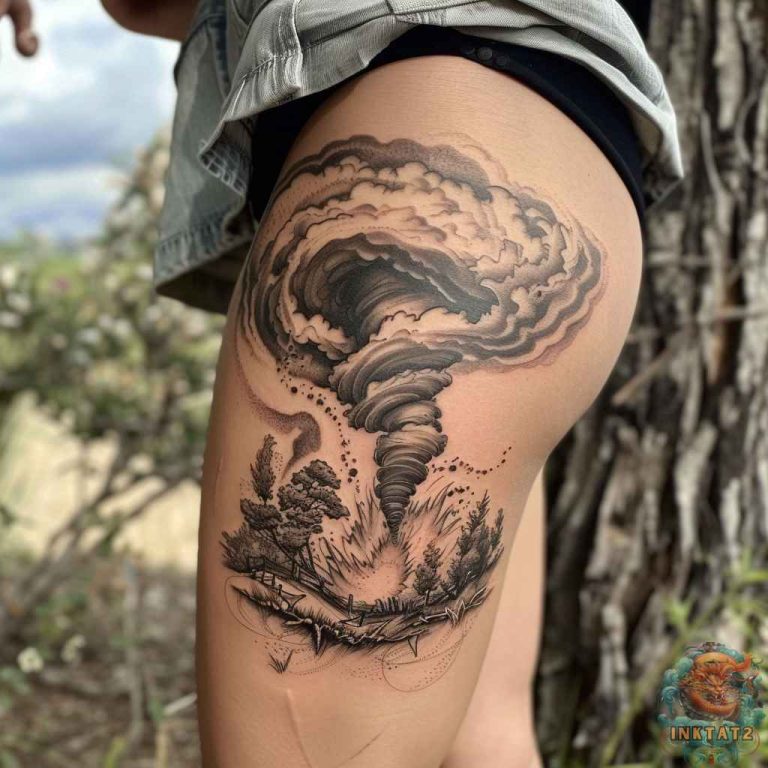 Unleashing the Power of Nature: Exploring the Meaning Behind Tornado Tattoos: 109 Designs ...