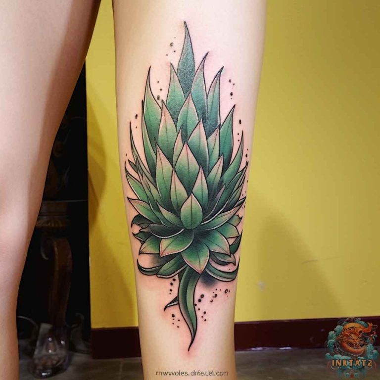 The Bold and Unique Art of Agave Tattoos - 52 Designs - inktat2.com
