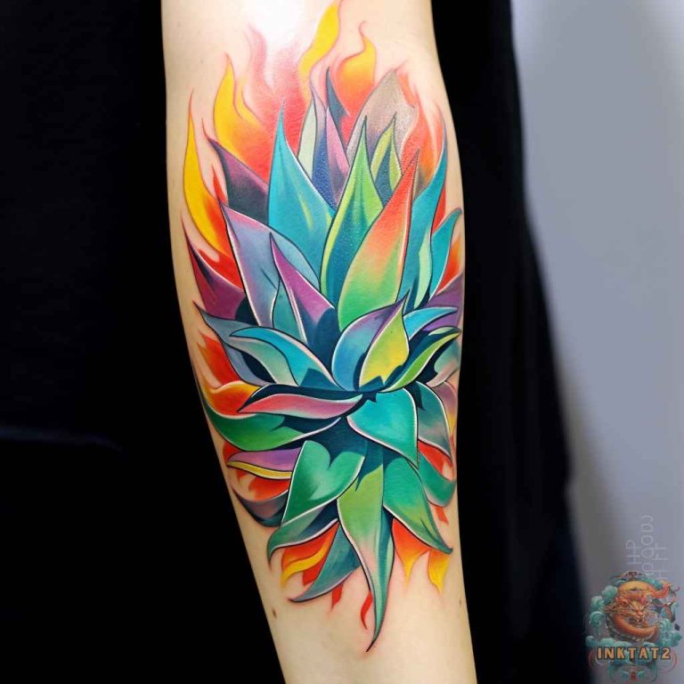 The Bold and Unique Art of Agave Tattoos - 52 Designs - inktat2.com