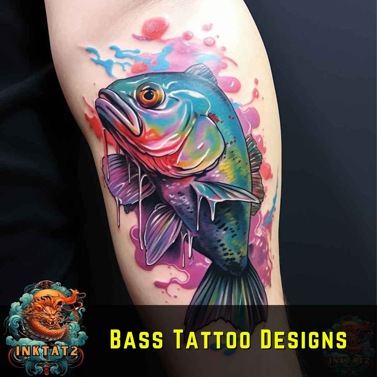 3d Bass Tattoos 32 Cute Cat Tattoo Ideas For Women In 2024