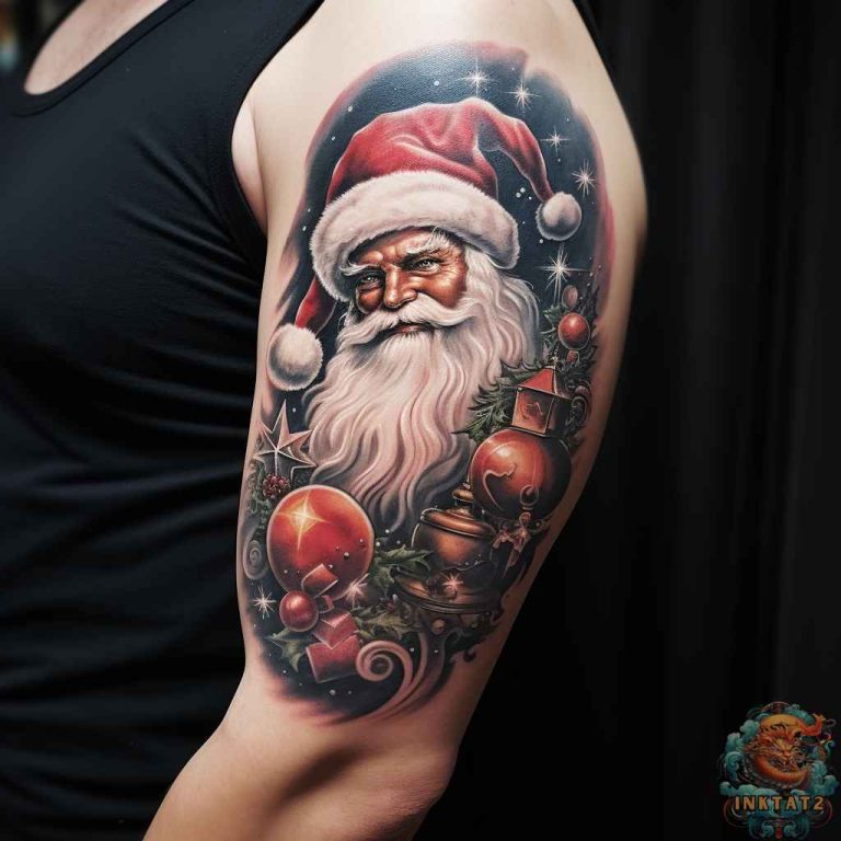 The Joys of Getting a Christmas Tattoo - 52 Designs - inktat2.com