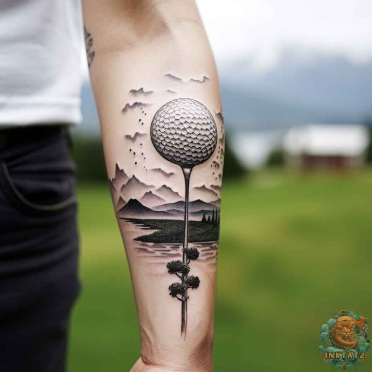 49 Golf Tattoo Ideas – Unleash Your Inner Golfer - inktat2.com