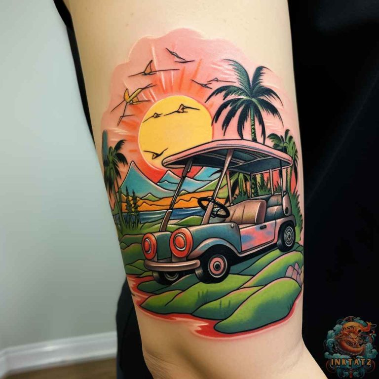 49 Golf Tattoo Ideas – Unleash Your Inner Golfer - inktat2.com