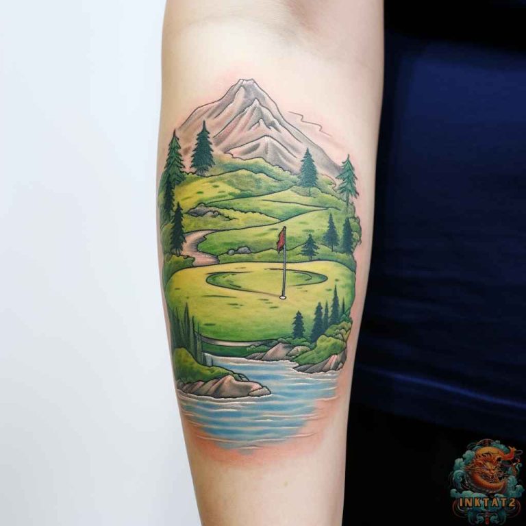 49 Golf Tattoo Ideas – Unleash Your Inner Golfer - inktat2.com