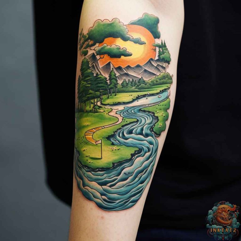 49 Golf Tattoo Ideas – Unleash Your Inner Golfer - inktat2.com