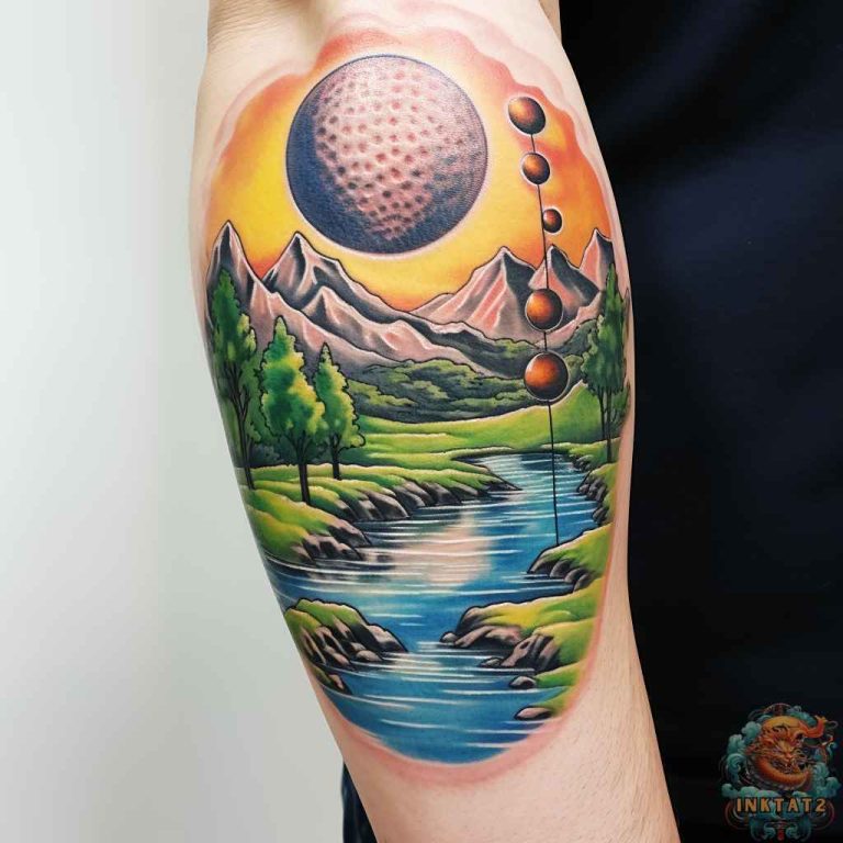 49 Golf Tattoo Ideas – Unleash Your Inner Golfer - inktat2.com
