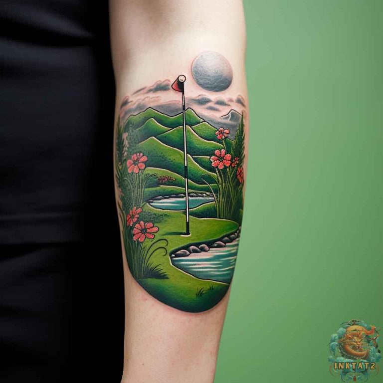 49 Golf Tattoo Ideas – Unleash Your Inner Golfer - inktat2.com