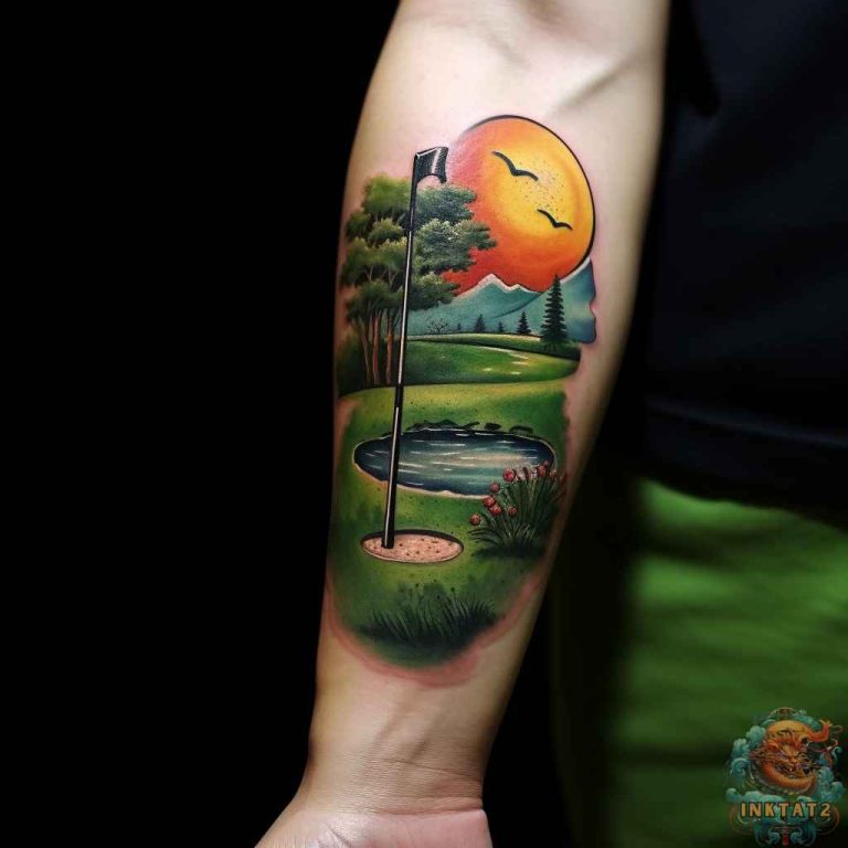 49 Golf Tattoo Ideas – Unleash Your Inner Golfer - inktat2.com