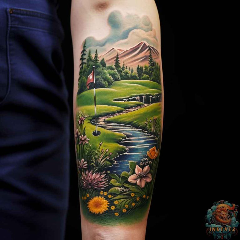 49 Golf Tattoo Ideas – Unleash Your Inner Golfer - inktat2.com