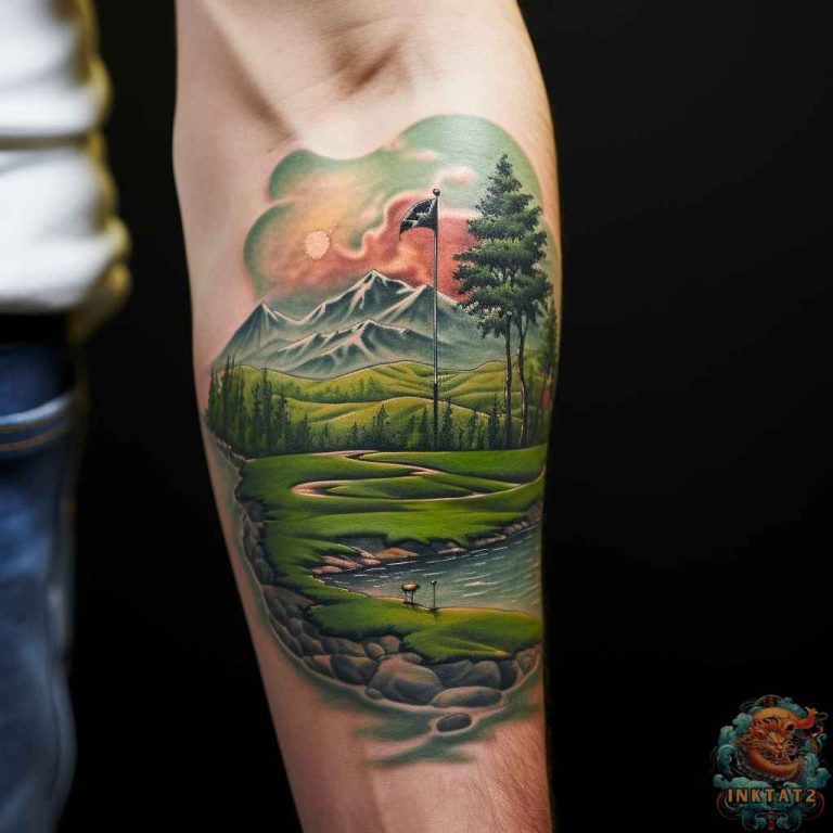 49 Golf Tattoo Ideas – Unleash Your Inner Golfer - inktat2.com