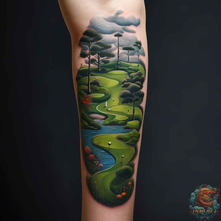 49 Golf Tattoo Ideas – Unleash Your Inner Golfer - inktat2.com