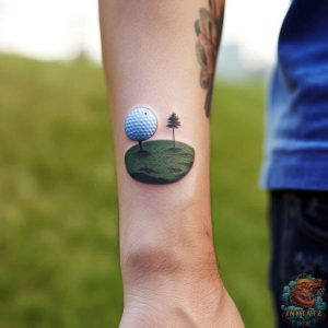 49 Golf Tattoo Ideas – Unleash Your Inner Golfer - inktat2.com