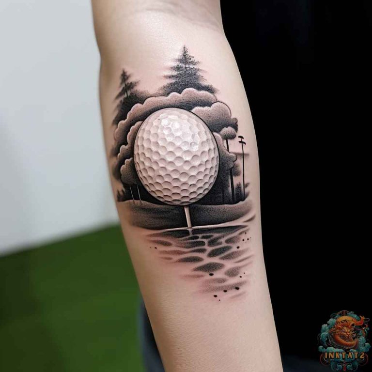 49 Golf Tattoo Ideas – Unleash Your Inner Golfer - inktat2.com