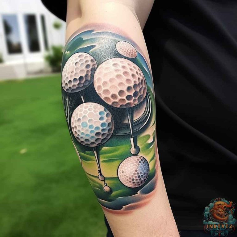 49 Golf Tattoo Ideas – Unleash Your Inner Golfer - inktat2.com