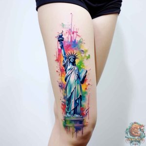 The Unforgettable Statue of Liberty Tattoo - 53 Designs - inktat2.com