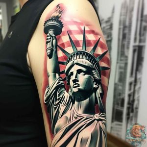 The Unforgettable Statue of Liberty Tattoo - 53 Designs - inktat2.com