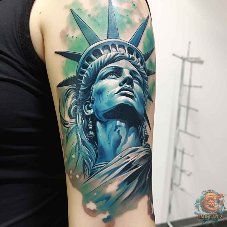 The Unforgettable Statue of Liberty Tattoo - 53 Designs - inktat2.com