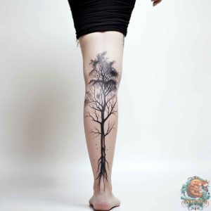 The Fascinating World of Tree Leg Tattoos - 50 Designs - inktat2.com
