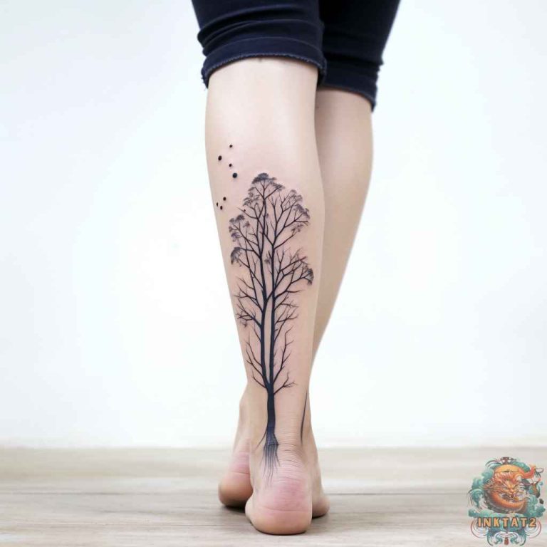 The Fascinating World of Tree Leg Tattoos - 50 Designs - inktat2.com