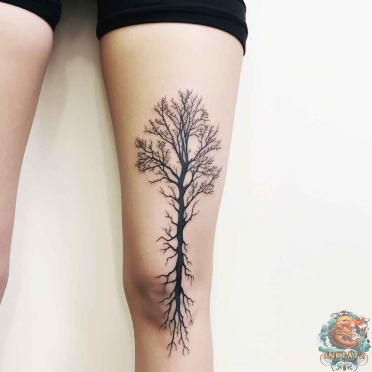 The Fascinating World of Tree Leg Tattoos - 50 Designs - inktat2.com