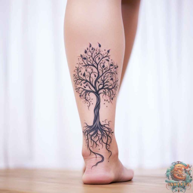 The Fascinating World of Tree Leg Tattoos - 50 Designs - inktat2.com