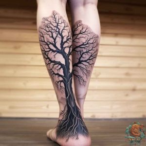 The Fascinating World of Tree Leg Tattoos - 50 Designs - inktat2.com