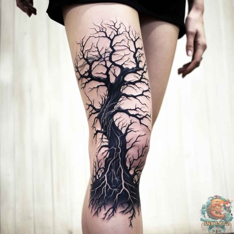 The Fascinating World of Tree Leg Tattoos - 50 Designs - inktat2.com