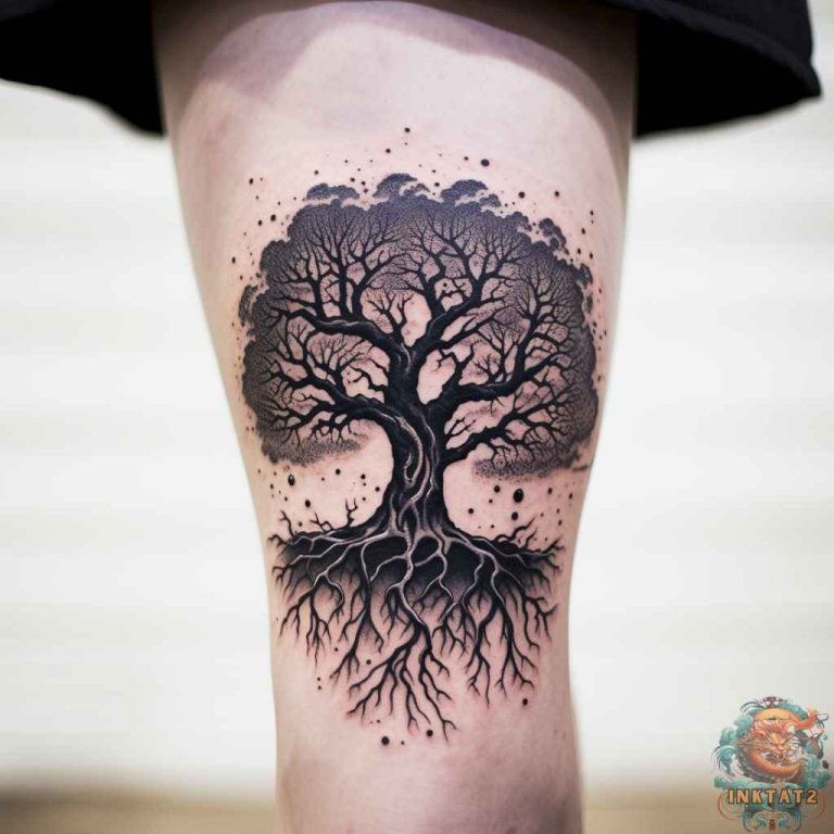 The Fascinating World of Tree Leg Tattoos - 50 Designs - inktat2.com