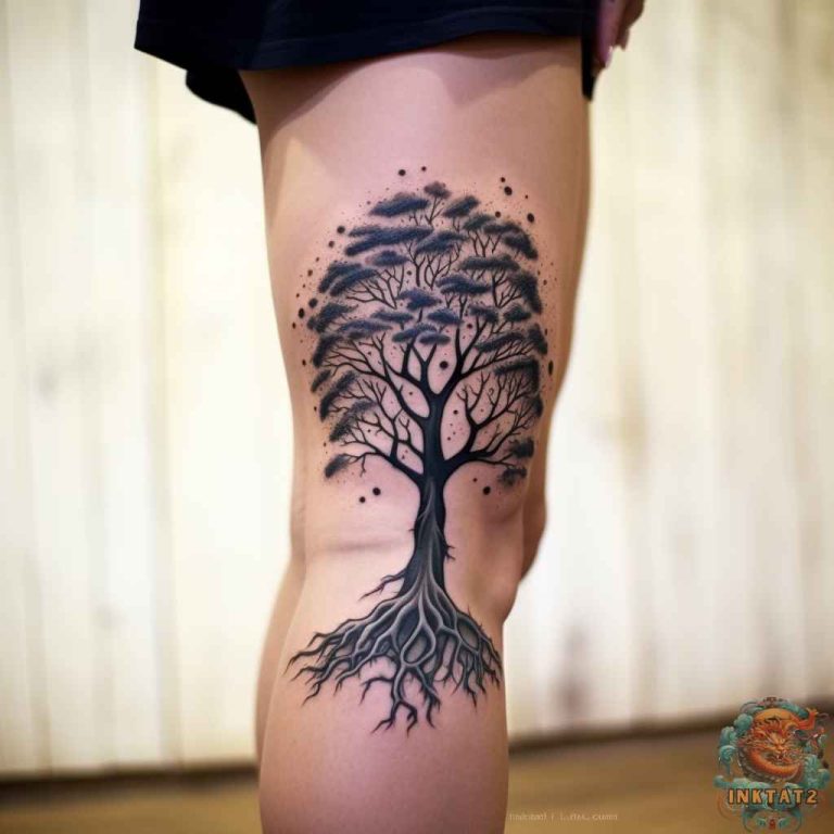 The Fascinating World of Tree Leg Tattoos - 50 Designs - inktat2.com