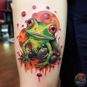 Unleashing the Symbolism: The Fascinating World of Frog Tattoos: 76 ...