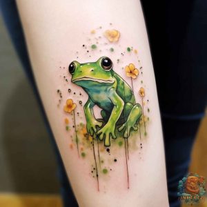 Unleashing the Symbolism: The Fascinating World of Frog Tattoos: 76 ...