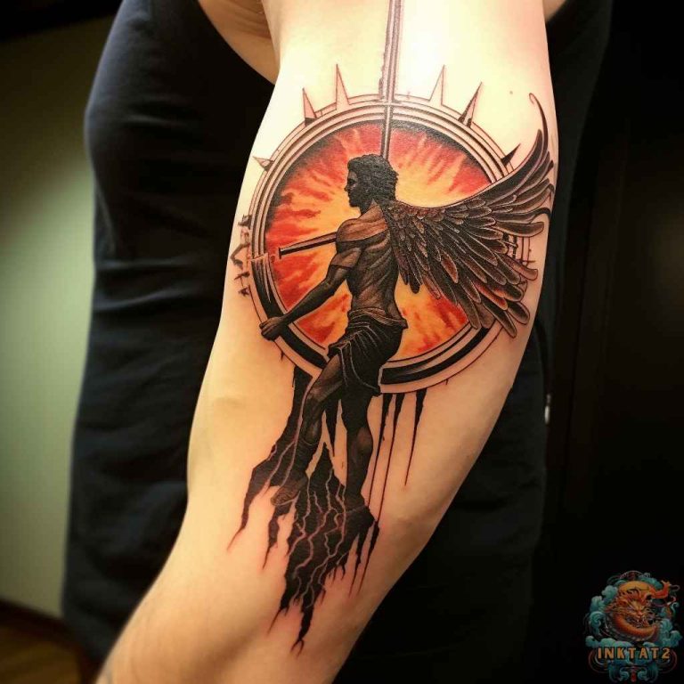 Rising High: The Symbolism and Meaning Behind the Iconic Icarus Tattoo ...