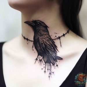 The Mysterious and Mythical Meanings Behind the Iconic Raven Tattoo: 57 ...