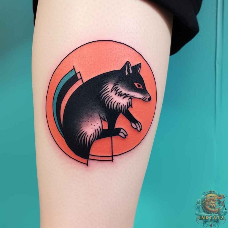The Stinky and Symbolic: The Fascinating World of Skunk Tattoos: 64 Designs - inktat2.com