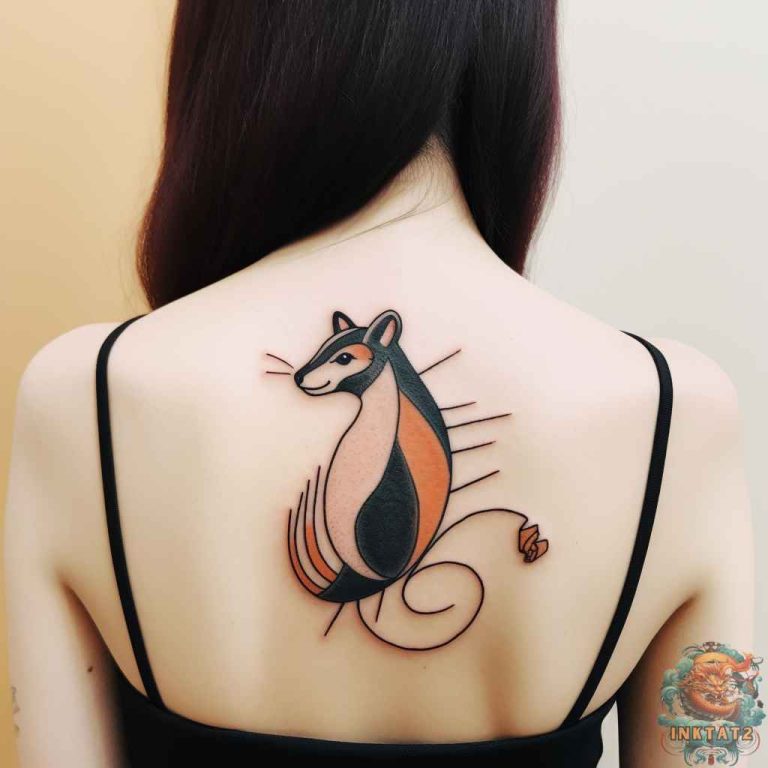 The Stinky and Symbolic: The Fascinating World of Skunk Tattoos: 64 Designs - inktat2.com