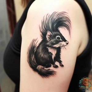 The Stinky and Symbolic: The Fascinating World of Skunk Tattoos: 64 Designs - inktat2.com
