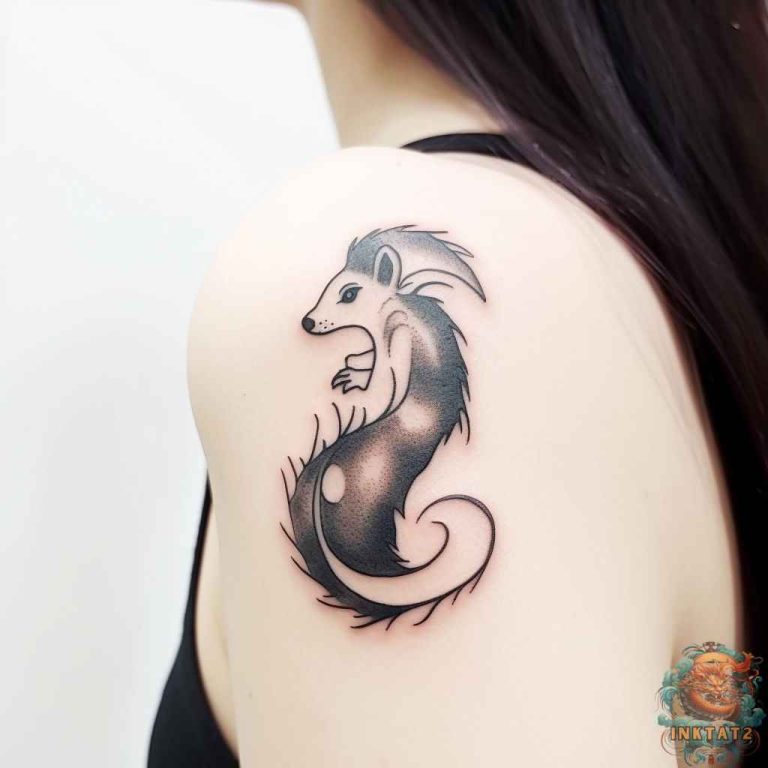 The Stinky and Symbolic: The Fascinating World of Skunk Tattoos: 64 Designs - inktat2.com