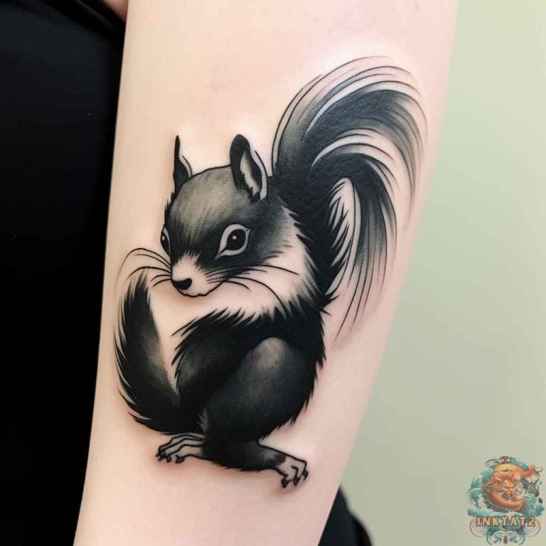The Stinky and Symbolic: The Fascinating World of Skunk Tattoos: 64 Designs - inktat2.com