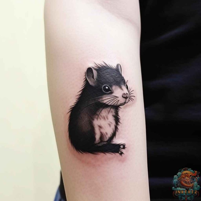 The Stinky and Symbolic: The Fascinating World of Skunk Tattoos: 64 Designs - inktat2.com