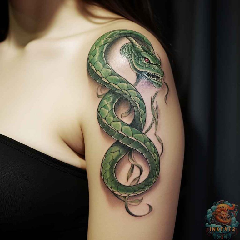 The Fascinating Meaning Behind Snake Tattoos: 67 Designs - inktat2.com