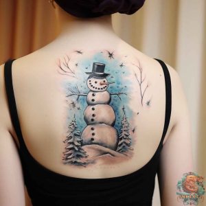 Frosty Ink: Why Snowman Tattoos are the Coolest Winter Trend: 64 ...