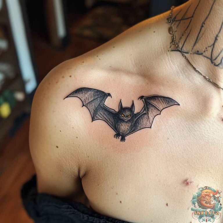 Unleashing the Mystique: Exploring the Symbolism of Bat Tattoos: 84 ...