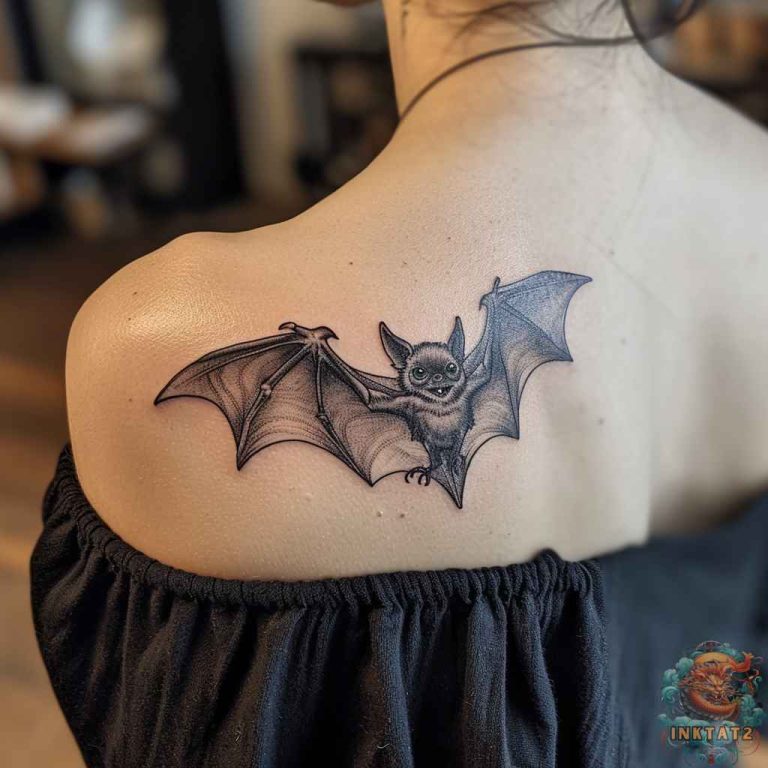 Unleashing the Mystique: Exploring the Symbolism of Bat Tattoos: 84 ...