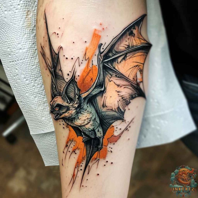 Unleashing the Mystique: Exploring the Symbolism of Bat Tattoos: 84 ...