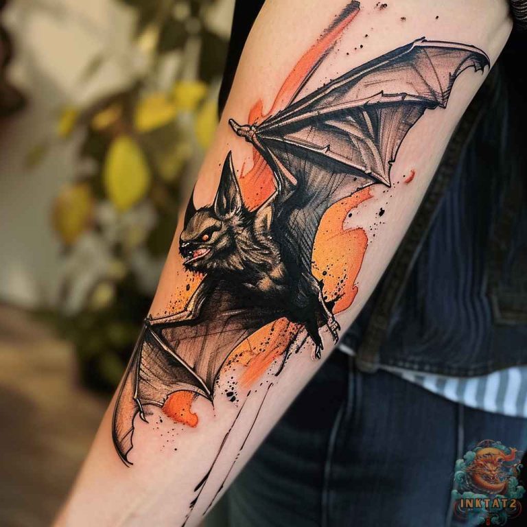 Unleashing the Mystique: Exploring the Symbolism of Bat Tattoos: 84 ...