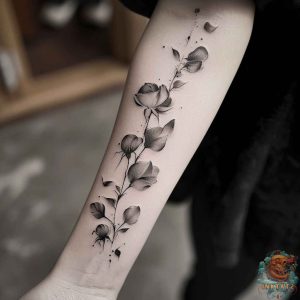 Symbolism and Beauty: The Timeless Appeal of Falling Rose Petals Tattoo ...